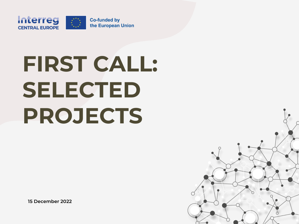 FIRST CALL FOR PROPOSALS - Interreg